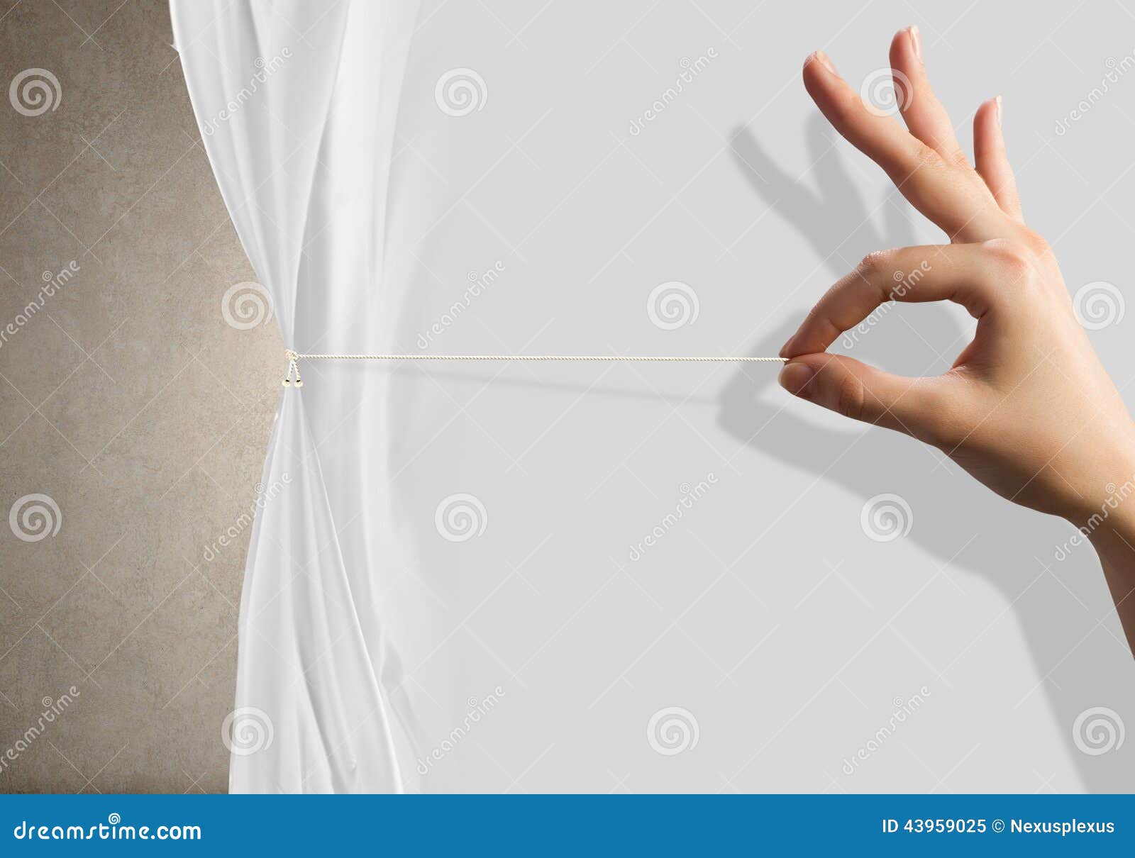 White curtains stock image. Image of auditorium, conceptual - 43959025