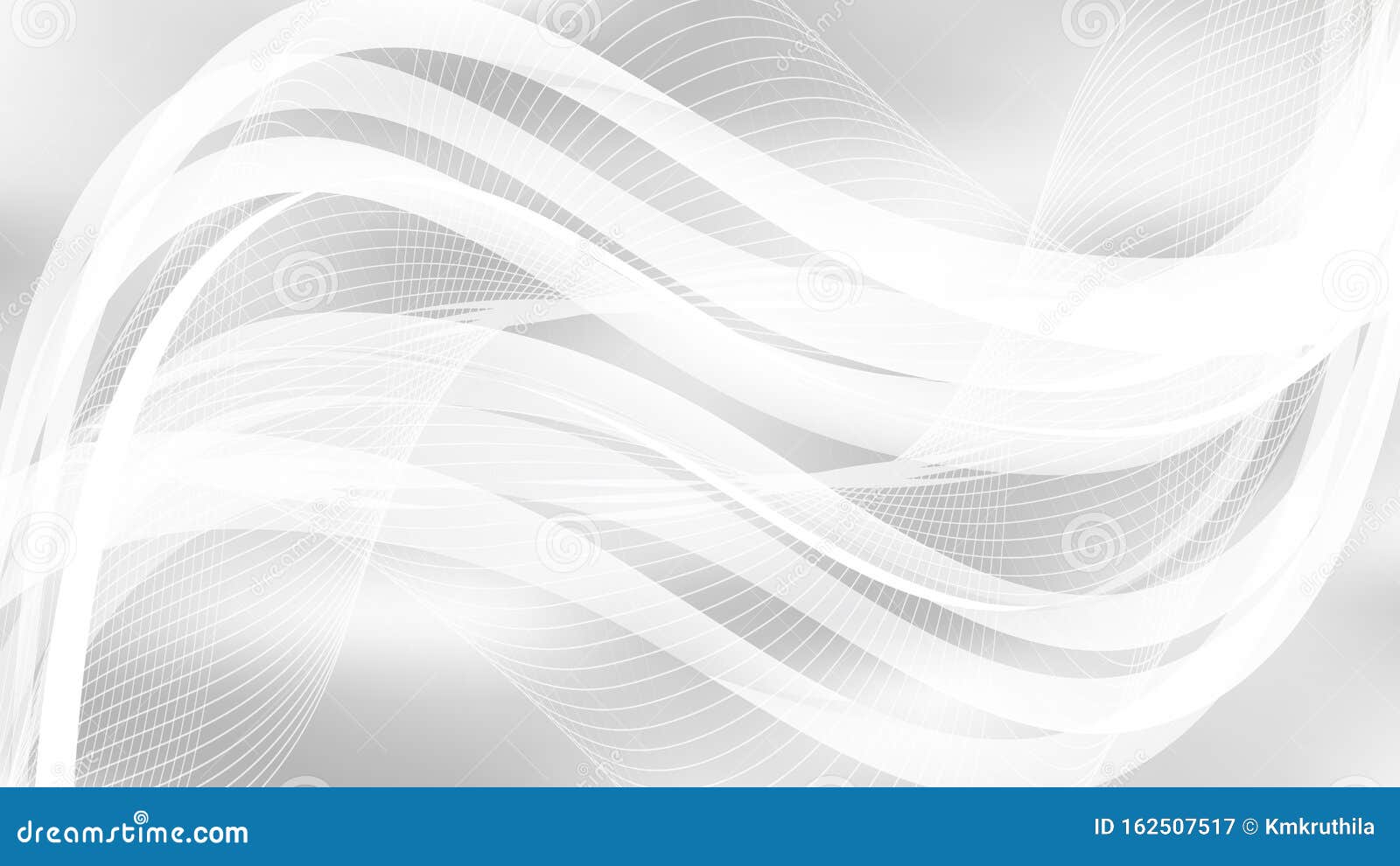 White Curved Lines Background Stock Vector - Illustration of ...