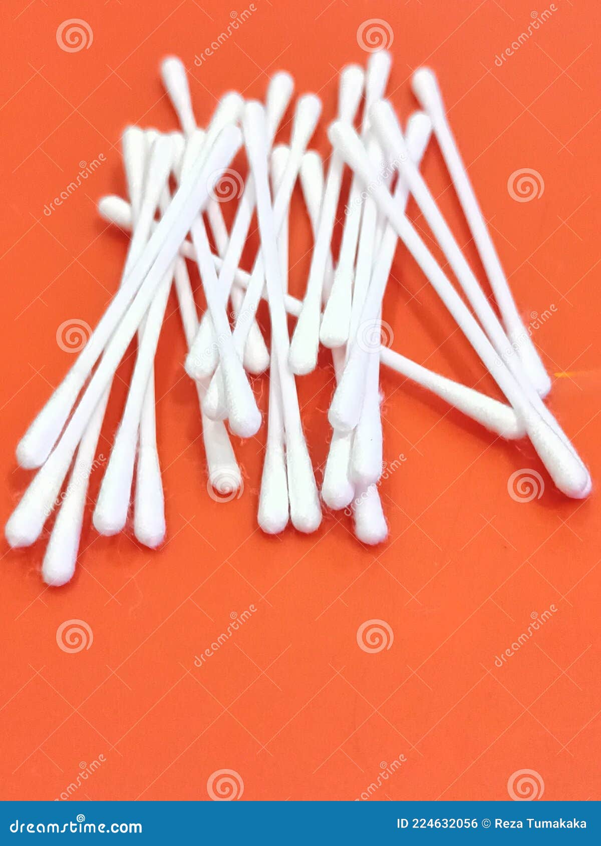 Cutton Buds On Grey Background Stock Image | CartoonDealer.com #159841033