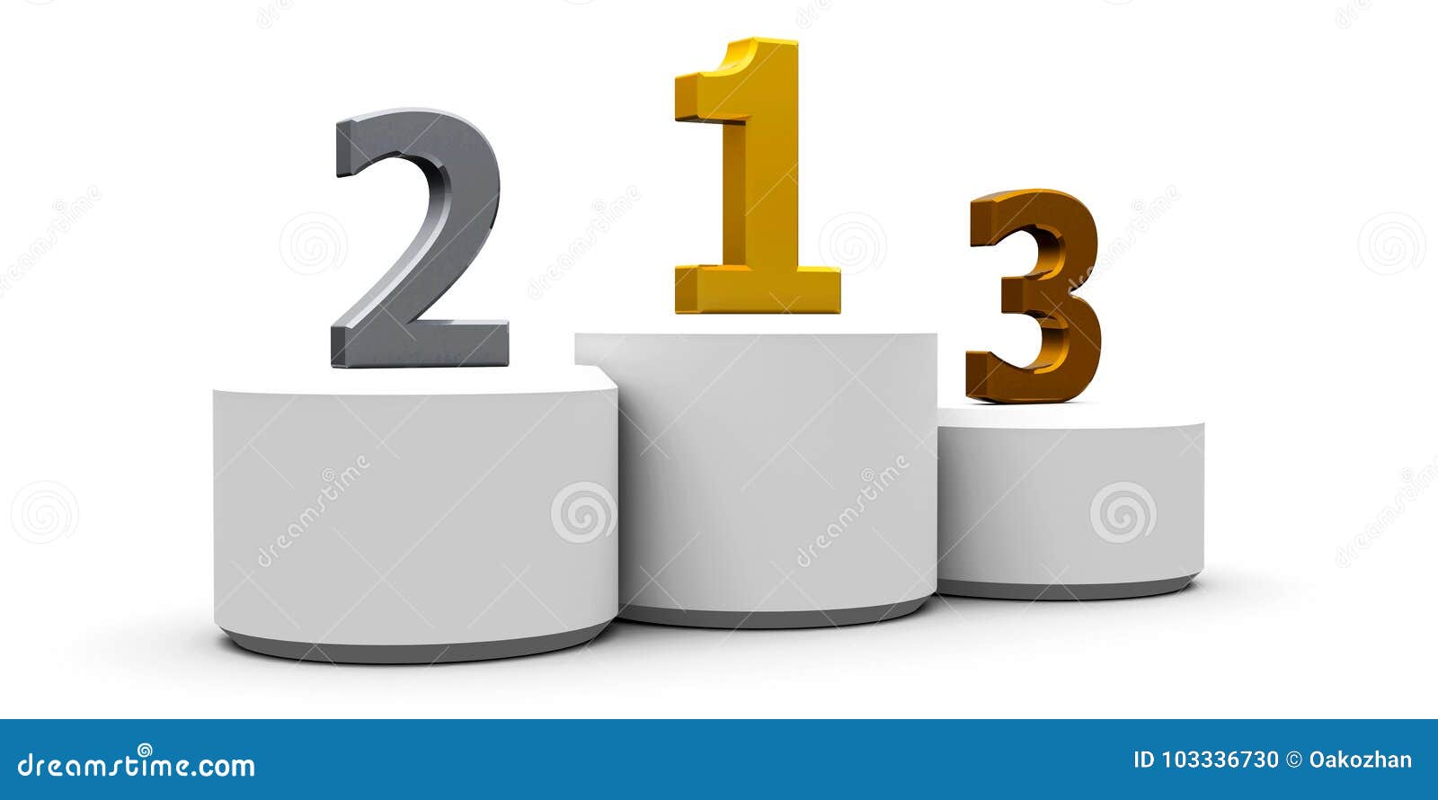 White cylinder podium 3 stock illustration. Illustration of ceremony ...