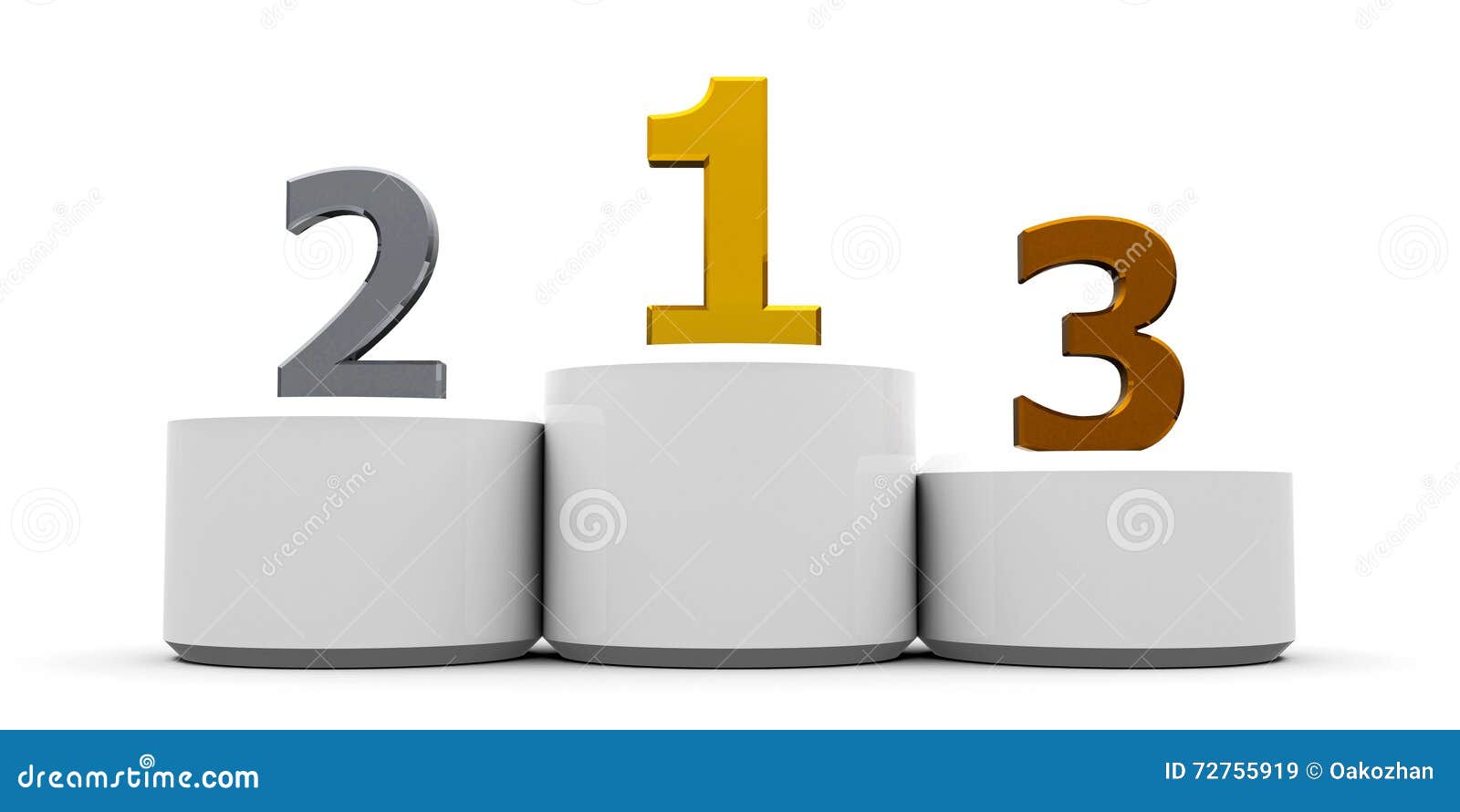 White cylinder podium #2 stock illustration. Illustration of pedestal ...