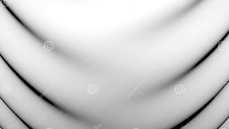 White 3D Dynamic Eccentric Abstract Light and Shadow Artistic Wave ...