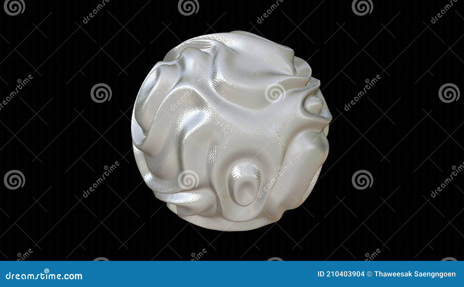 White 3D Dynamic Eccentric Abstract Light and Shadow Artistic Wave ...