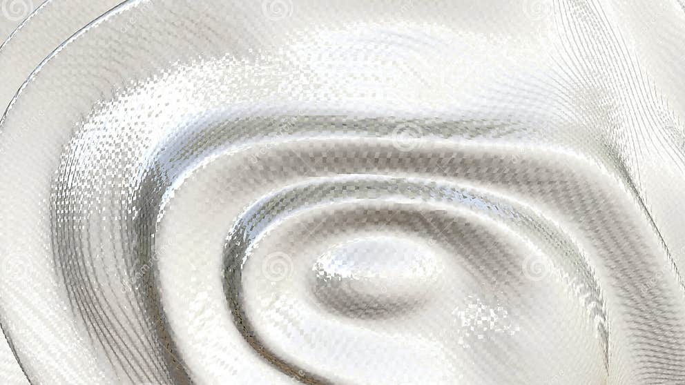 White 3D Dynamic Motion Eccentric Abstract Light and Shadow Artistic ...