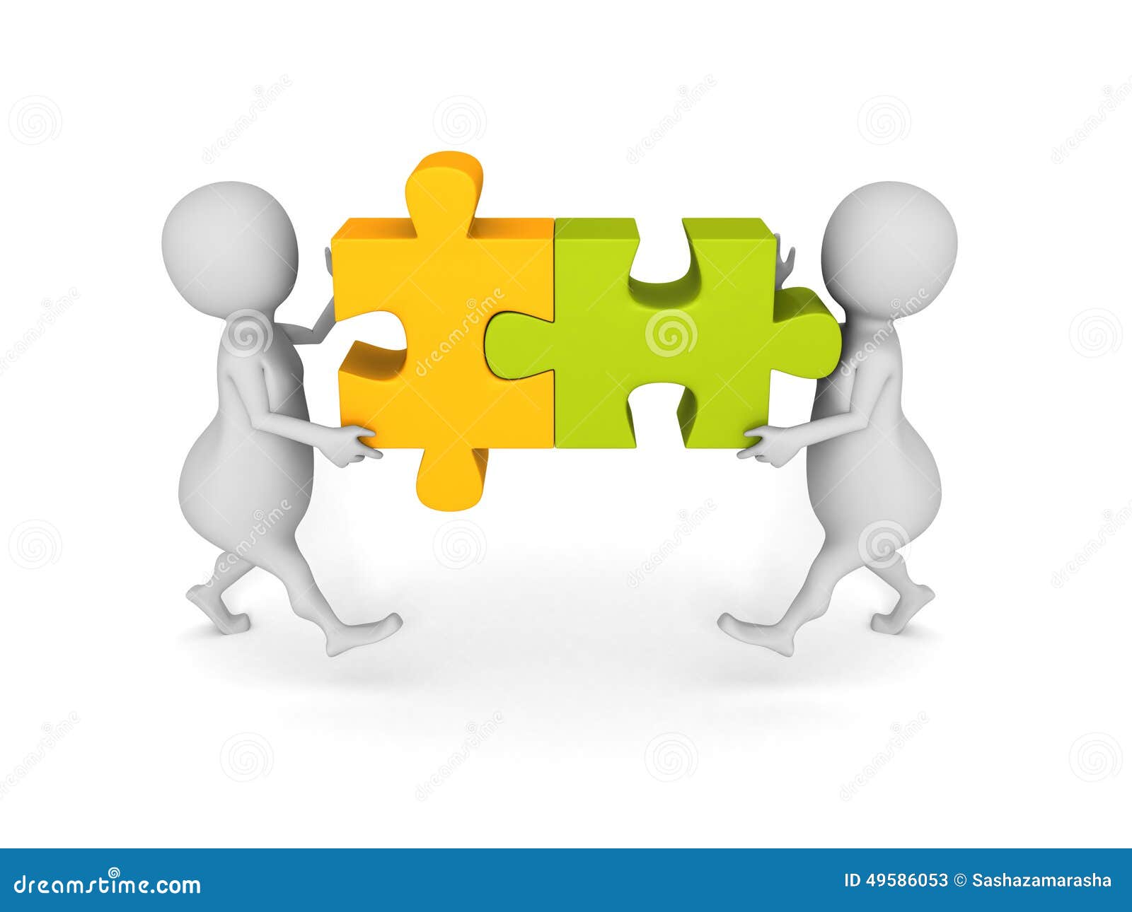 White 3d People Team Assemble Two Piece Of A Puzzle Stock Illustration ... White 3d People Team Assemble Two Piece Of A Puzzle Stock Illustration ...
