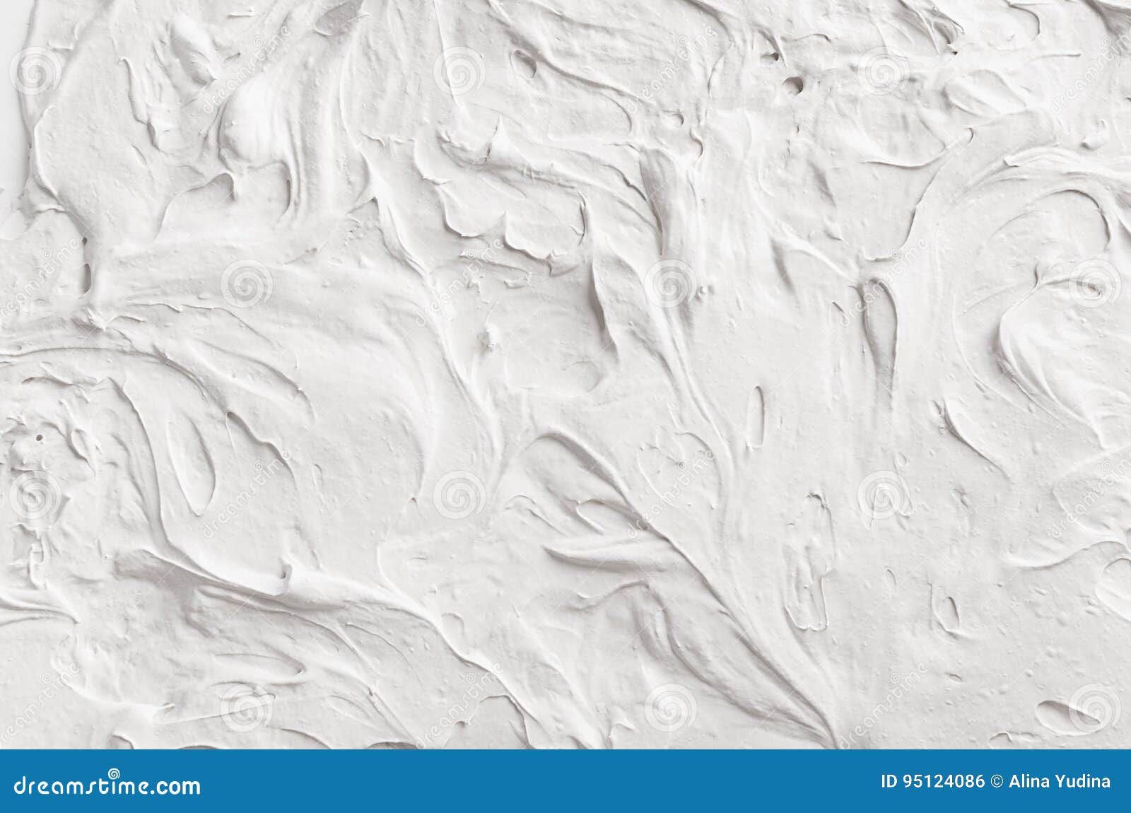 White Decorative Abstract Plaster Texture with Waves and Surf. Stock ...