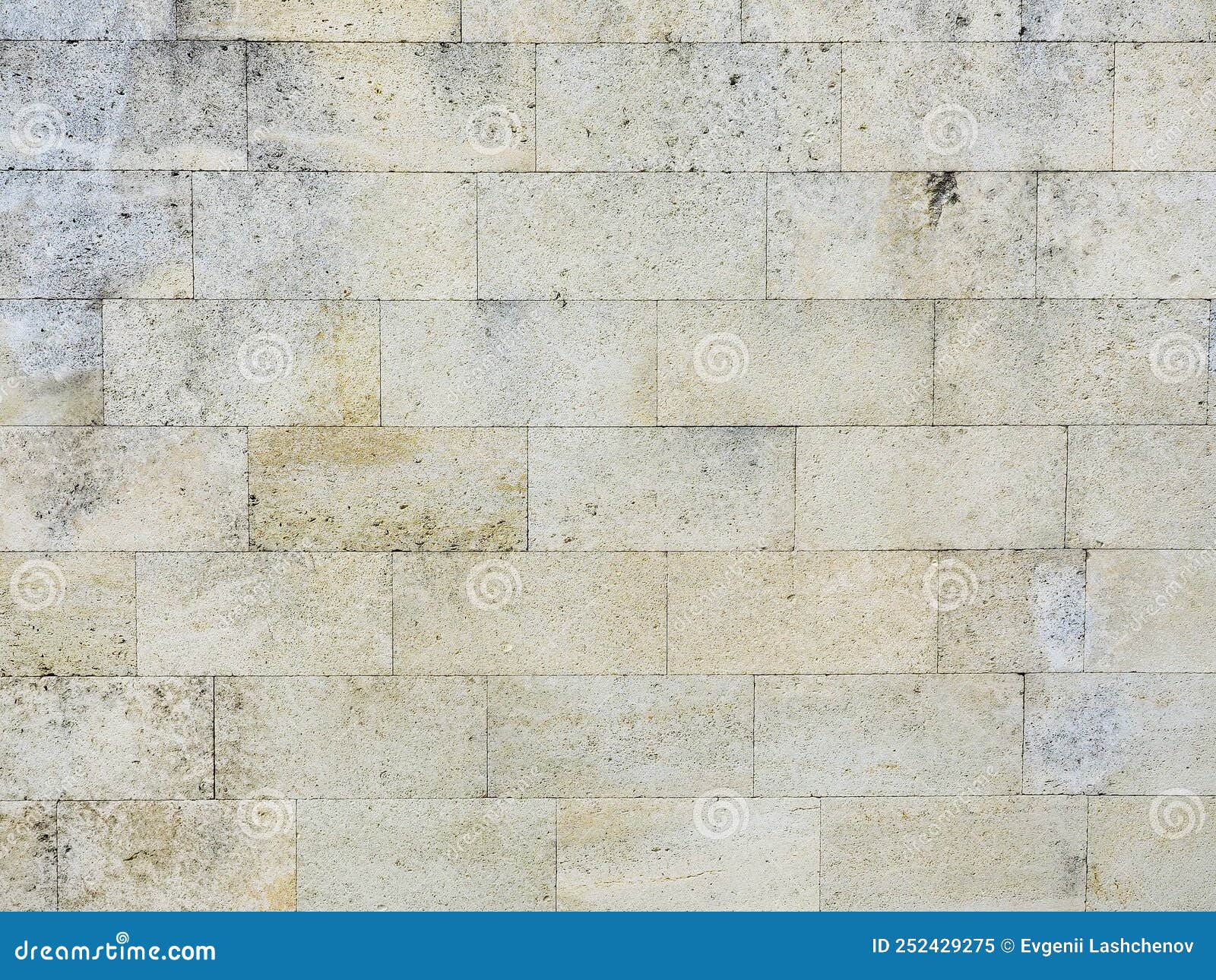 White Decorative Brick for Cladding. Wall Made of White Decorative ...