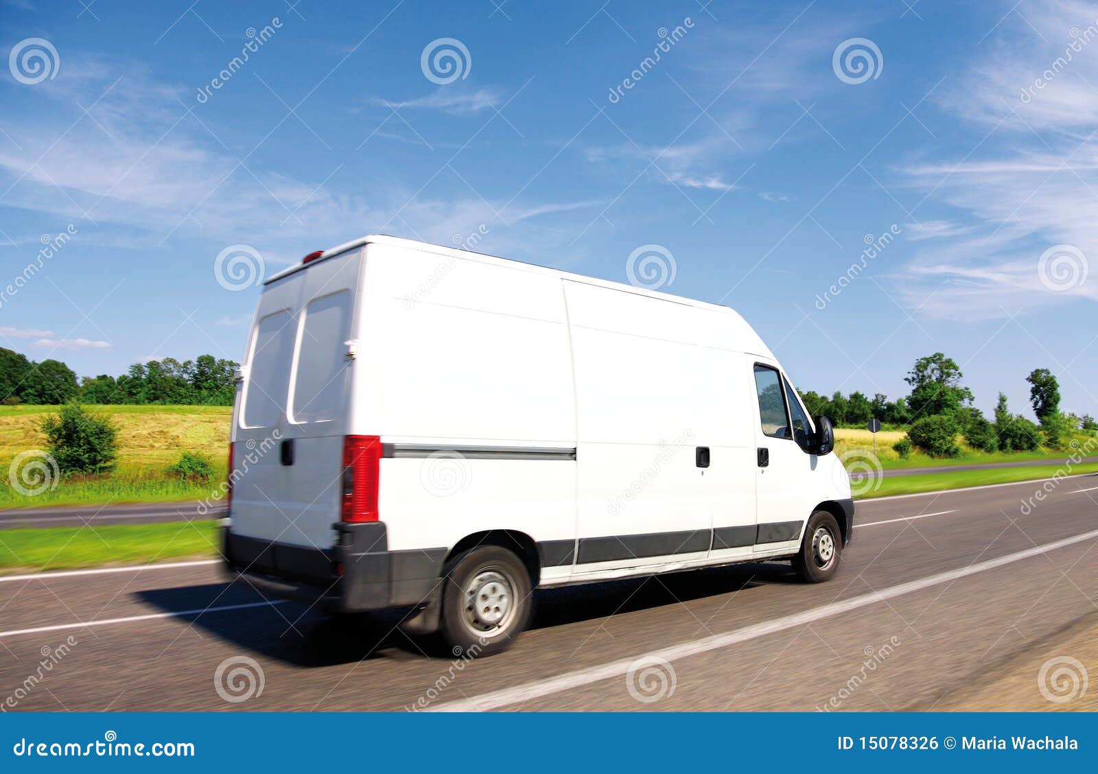 White delivery mini truck stock photo. Image of hauling - 15078326