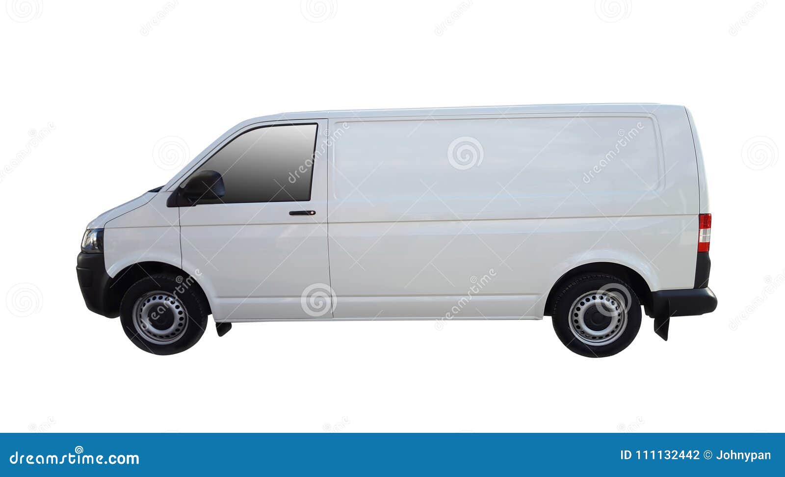 White delivery van stock photo. Image of space, auto - 111132442