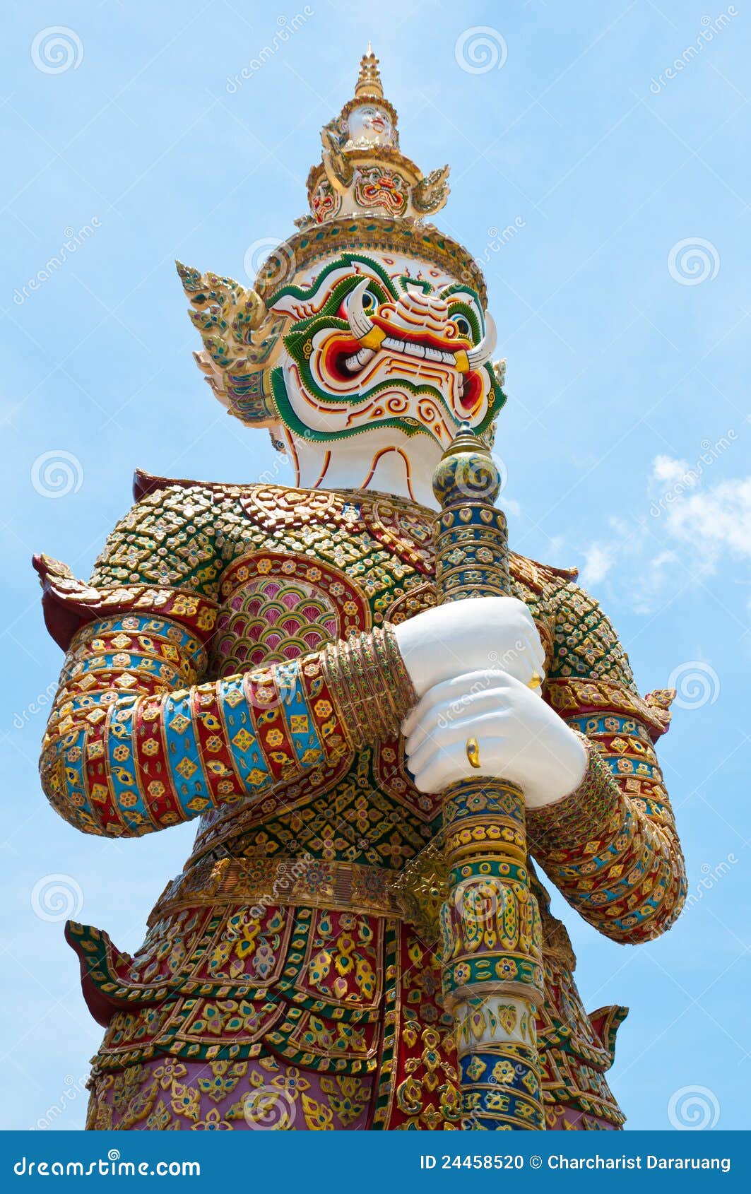 The White Demon Statue Stock Photography | CartoonDealer.com #32644568