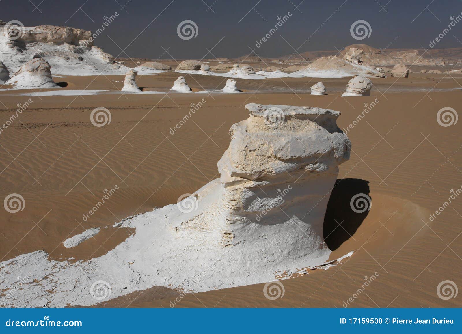 White desert landscape stock photo. Image of summer, tourism - 17159500