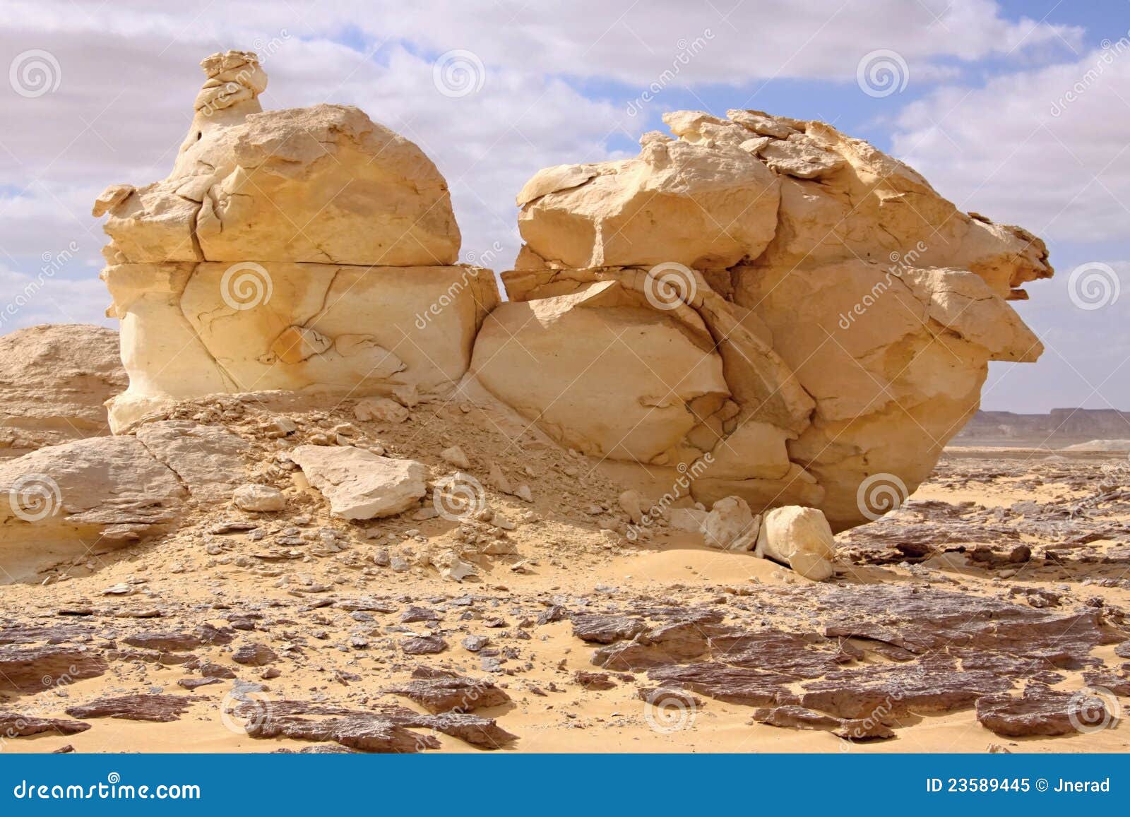 White Desert and Limestone Rock Stock Image - Image of area, mineral ...