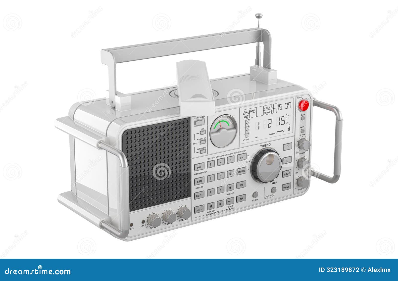 Desktop Receiver. Portable Desktop Double-conversion Receiver With FM ...