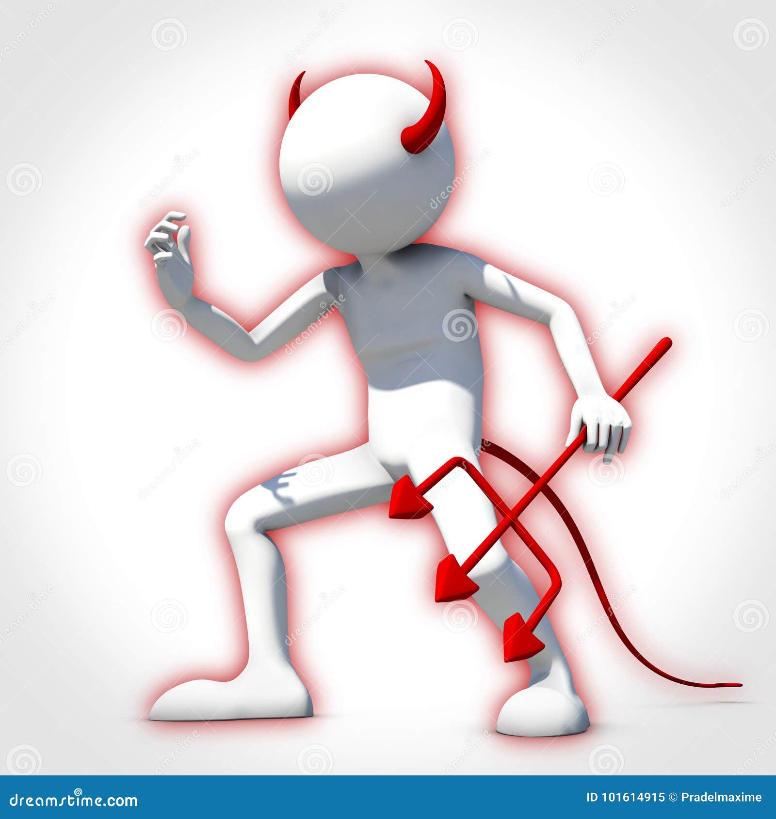 White Devil Skull With Glasses And Green Background Royalty-Free Stock ...