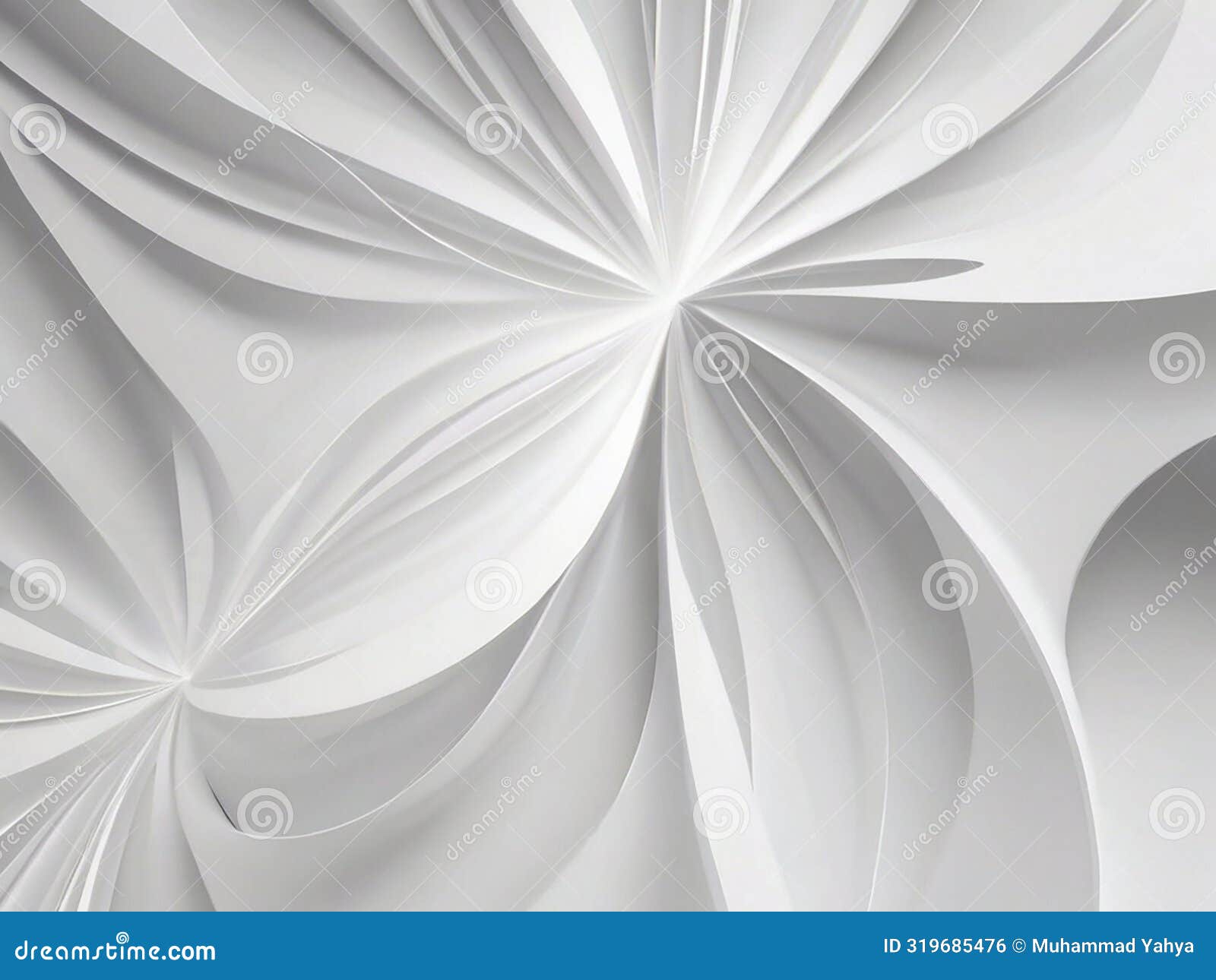 White Digital Art, Abstract Background Stock Illustration ...