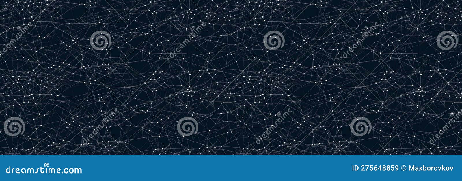 White Digital Data Social Network Connection Structure of Information ...