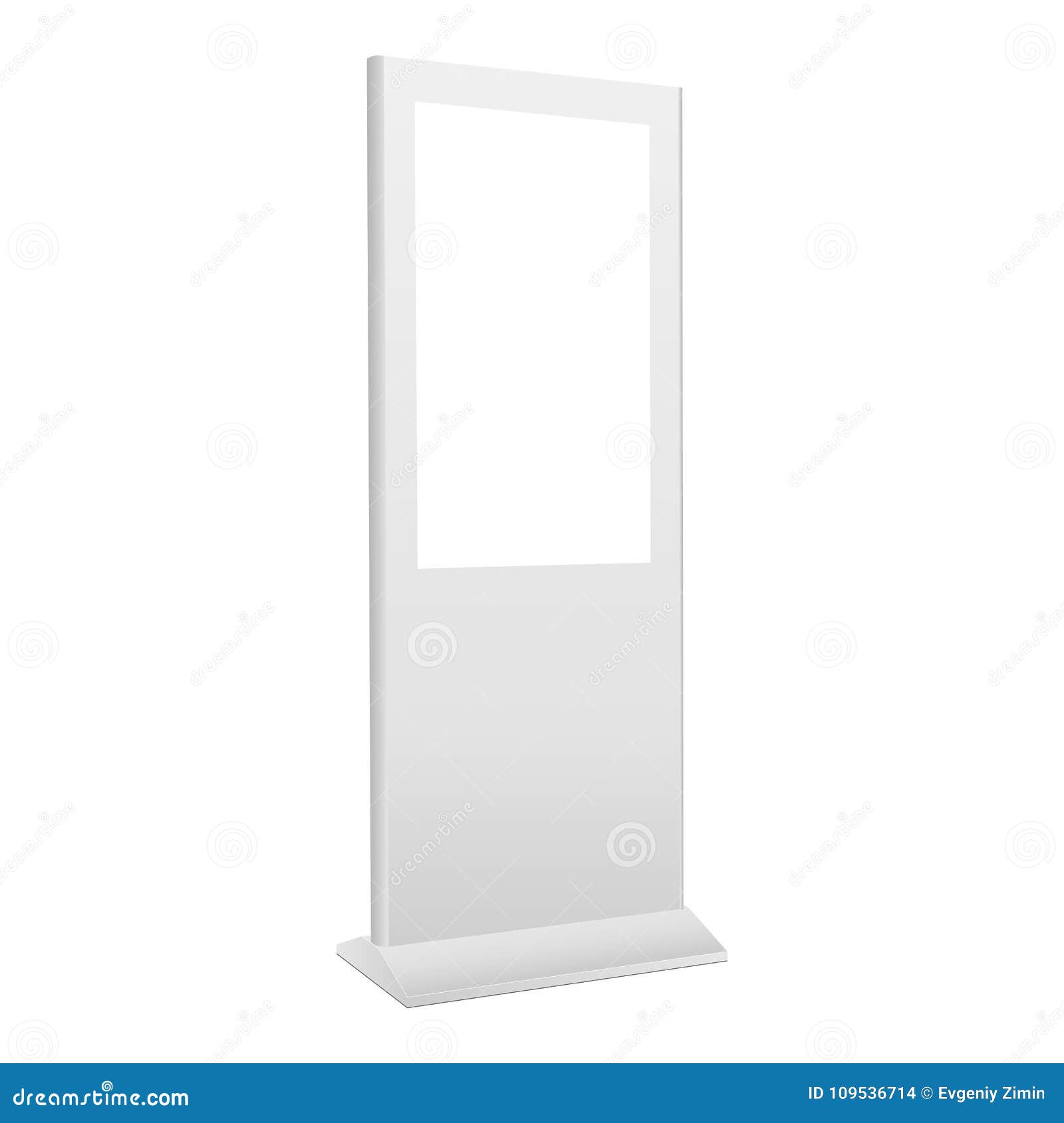 White digital display stock vector. Illustration of white - 109536714