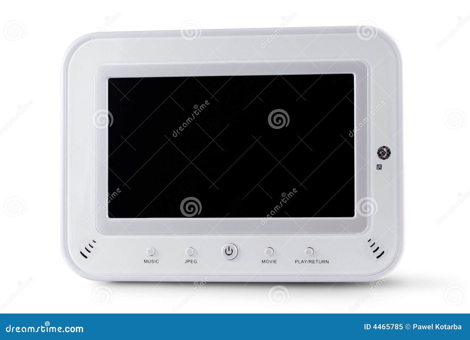 White digital frame stock image. Image of family, border - 4465785