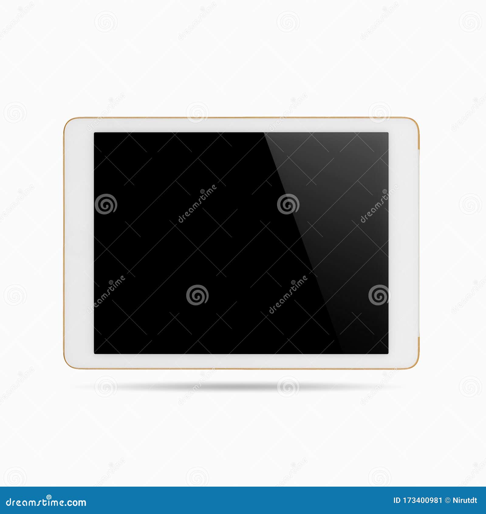 White Digital Tablet Isolated Stock Image - Image of phone, equipment ...