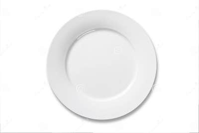 White dinner plate stock image. Image of metal, dishware - 15878725