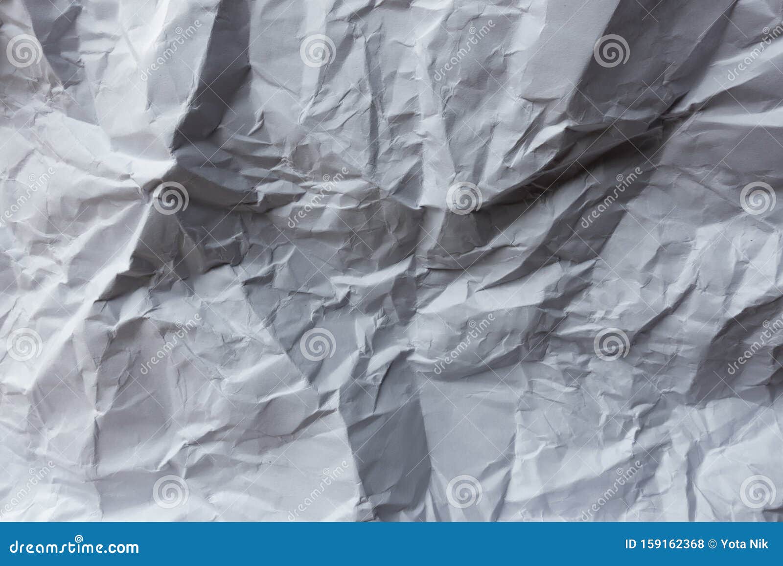 White Disastrously Paper Texture Abstract Background. Stock Photo ...