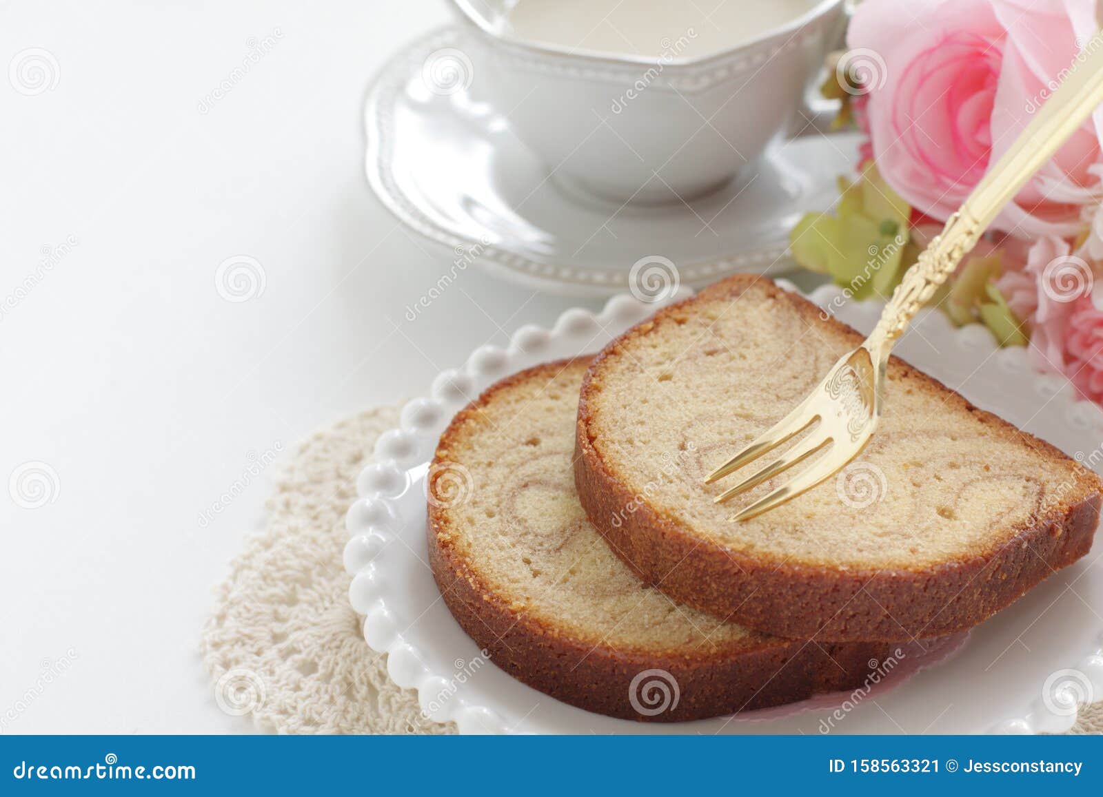 Marble Syrup in Around Cake Stock Image - Image of sweet, dessert ...