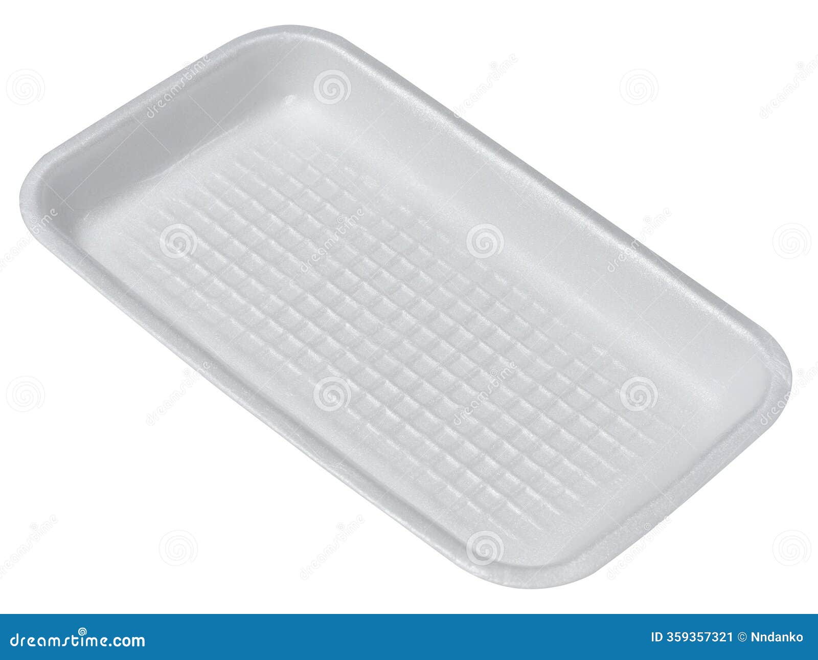 White Disposable Polystyrene Foam Rectangular Plate for Packaging ...