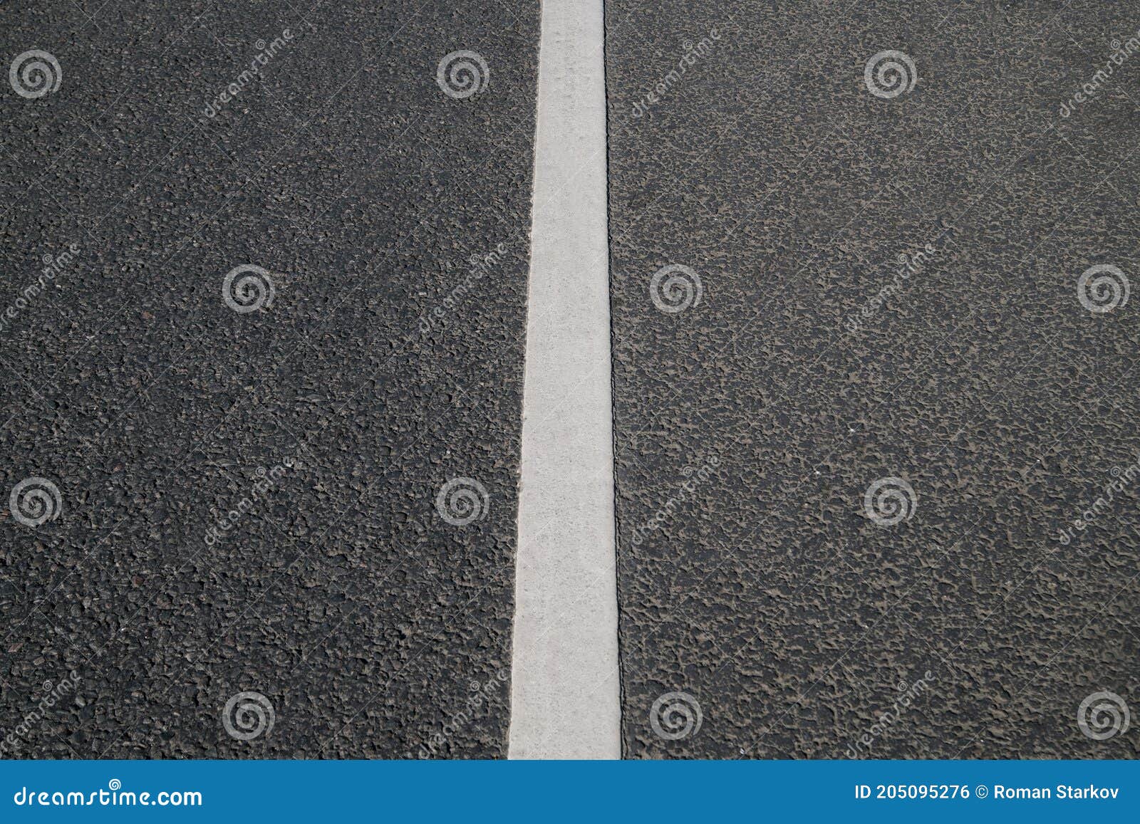 White Dividing Line on an Asphalt Road Stock Photo - Image of right ...