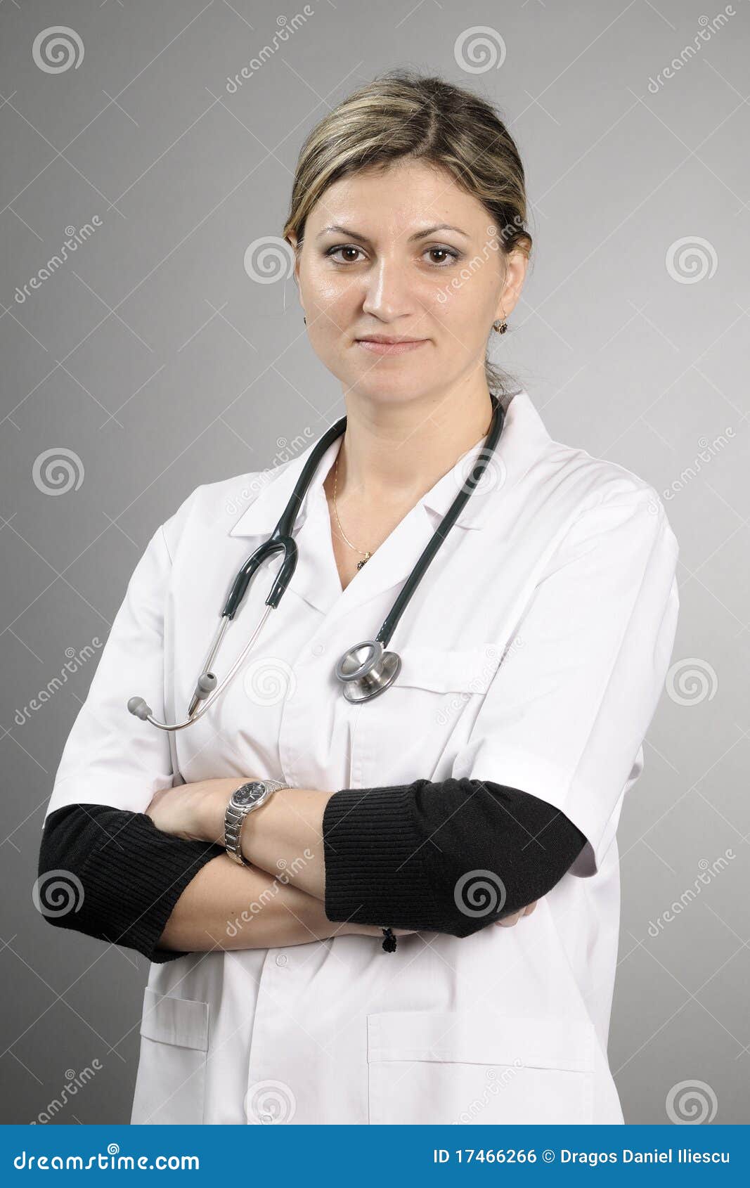 White doctor portrait stock photo. Image of people, stethoscope - 17466266