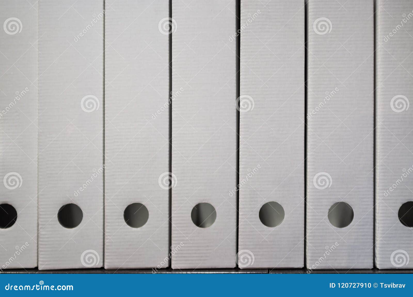 White Document Archive Folders. Stock Photo - Image of archive ...