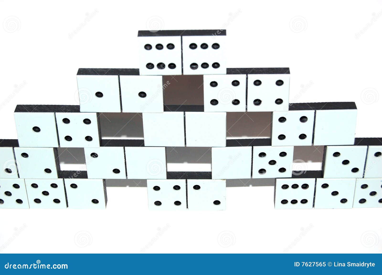 White domino stones stock image. Image of gamble, focus - 7627565