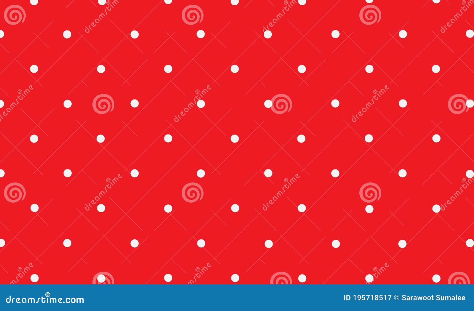 White Dot Pattern on Red Background Stock Vector - Illustration of ...