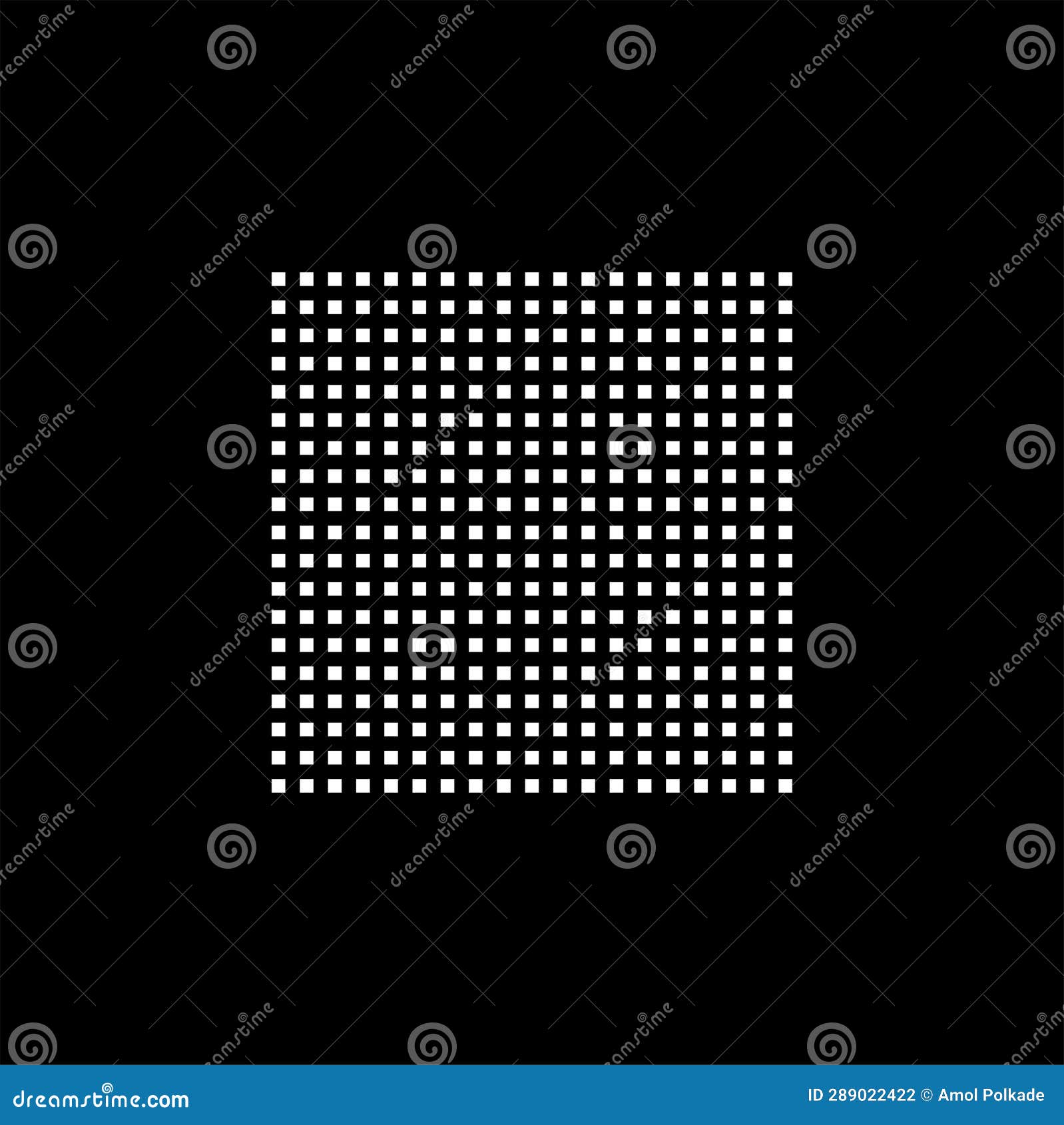 White Doted Vector Mat on Back Stock Illustration - Illustration of ...