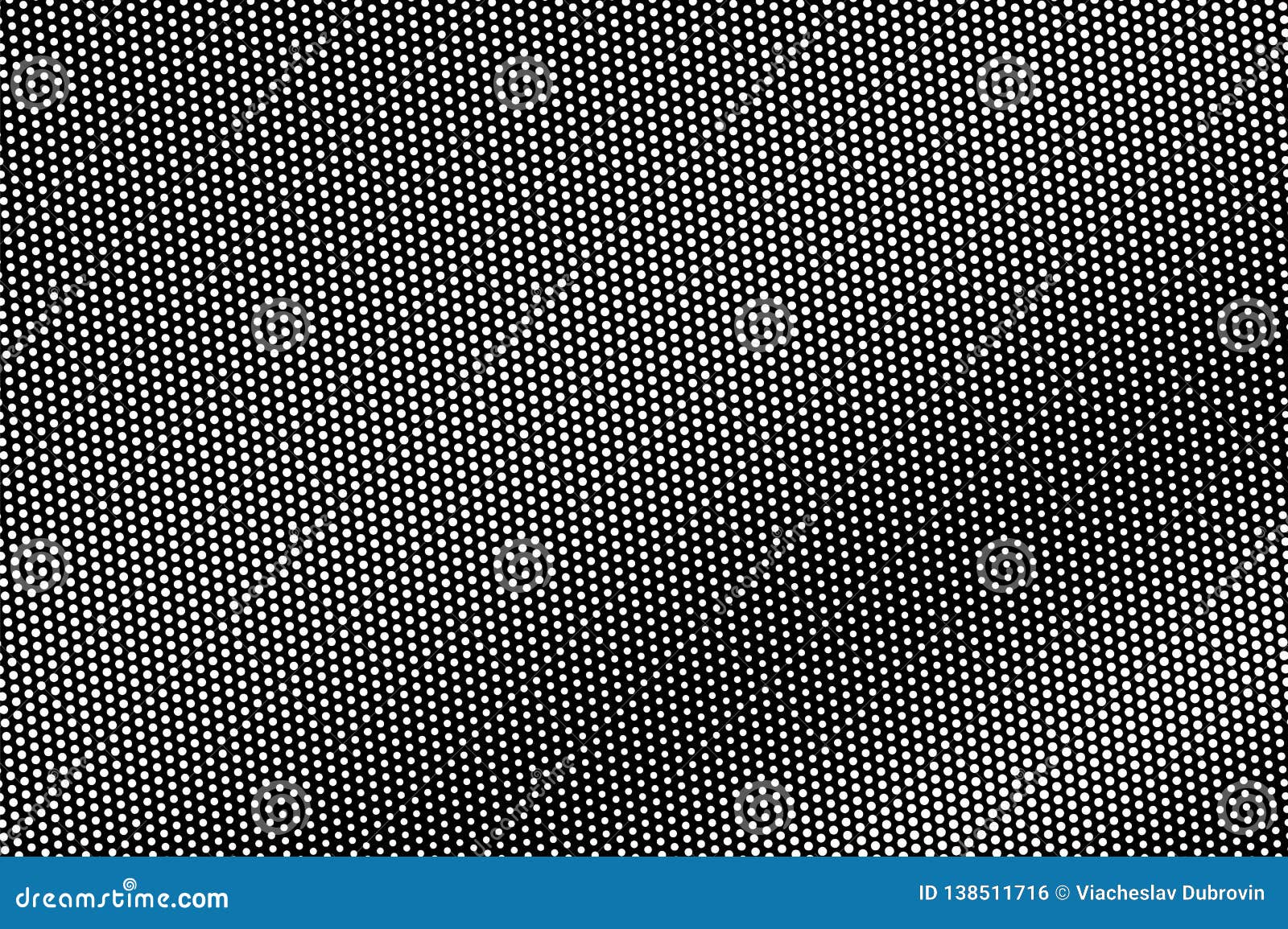 White Dots On Black Background Small Halftone Vector Texture Stock Illustration Illustration