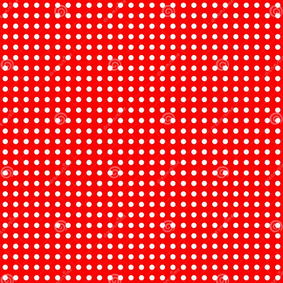 White Dots on Red Pattern stock illustration. Illustration of spot ...