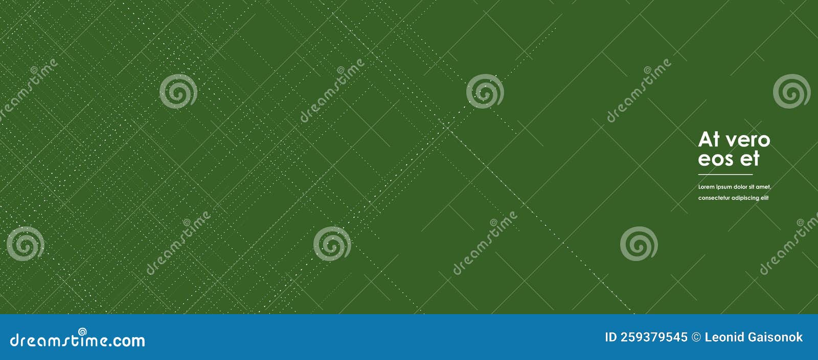 White Dotted Line on Color Background. Vector Design Element Template ...