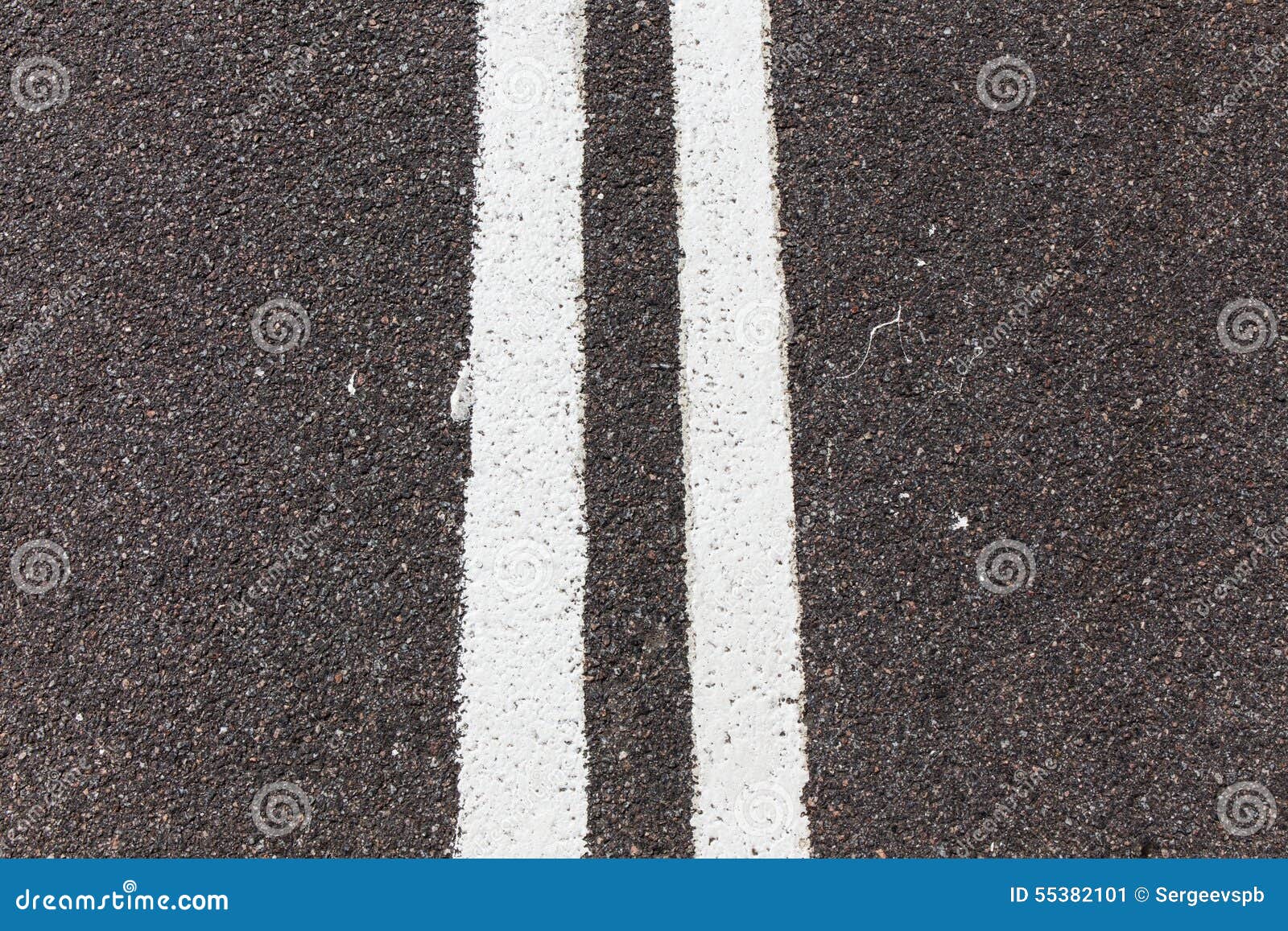 White double solid line. stock image. Image of asphalt - 55382101