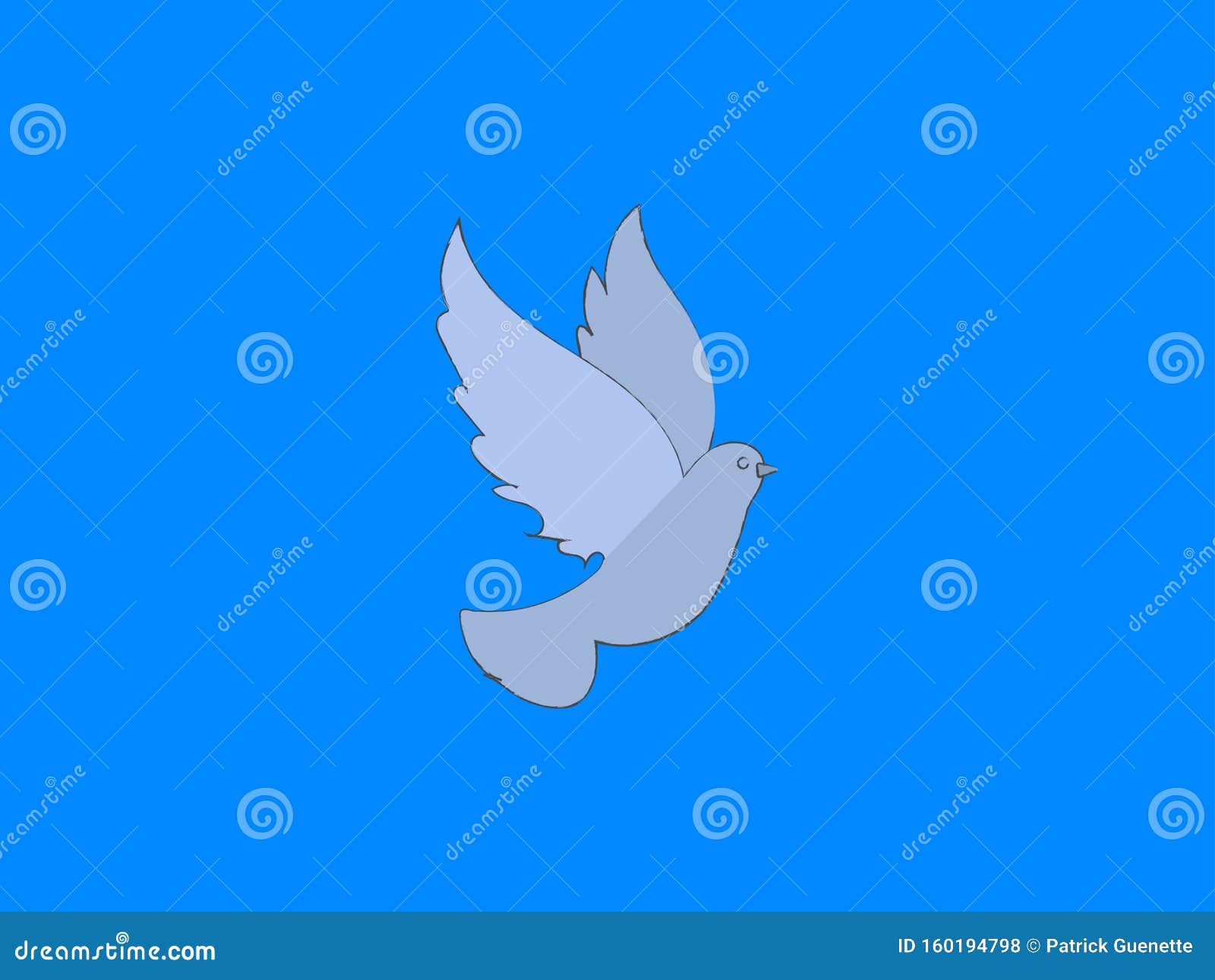 White Dove, Illustration, Vector Stock Vector - Illustration of feather ...