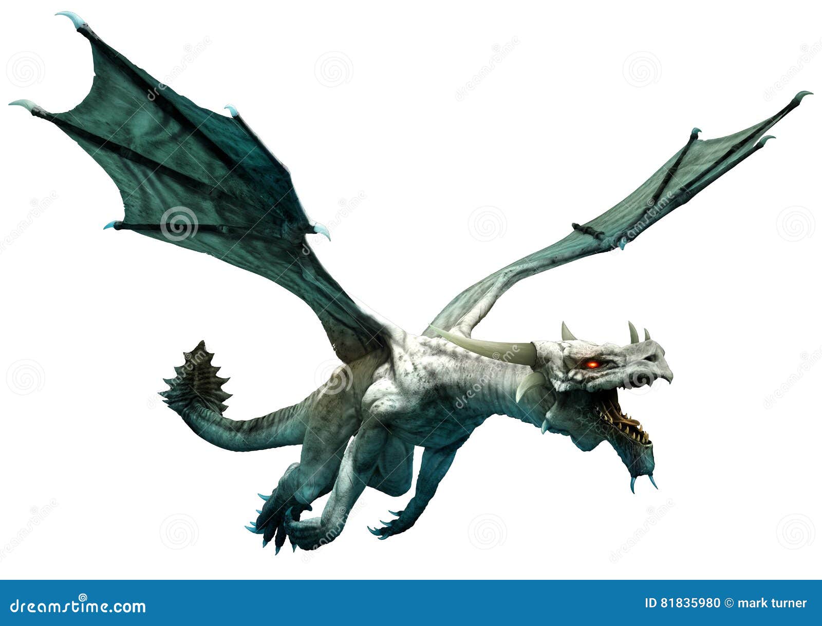 White dragon flying stock photo. Illustration of dragon - 81835980