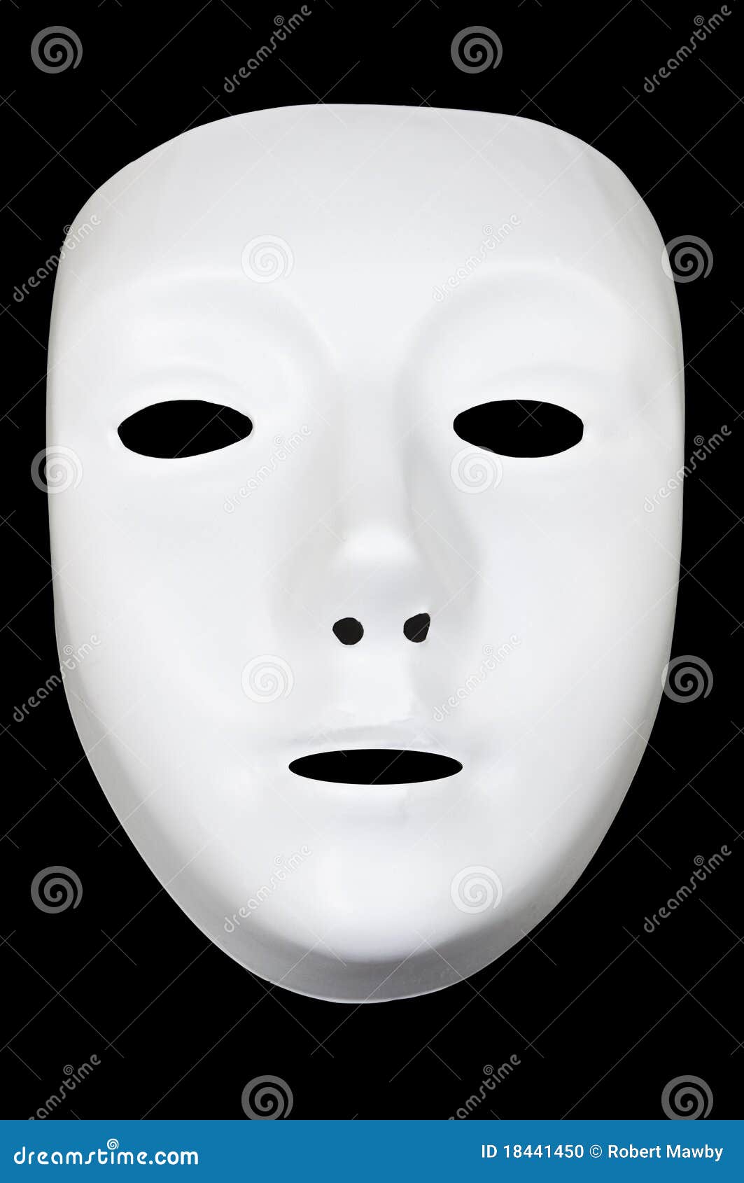 White Drama Mask stock photo. Image of mask, drama, thespian - 18441450