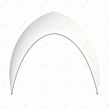 Curvaceous Airplane Diagram: Upside Down Arch in High Resolution Stock ...