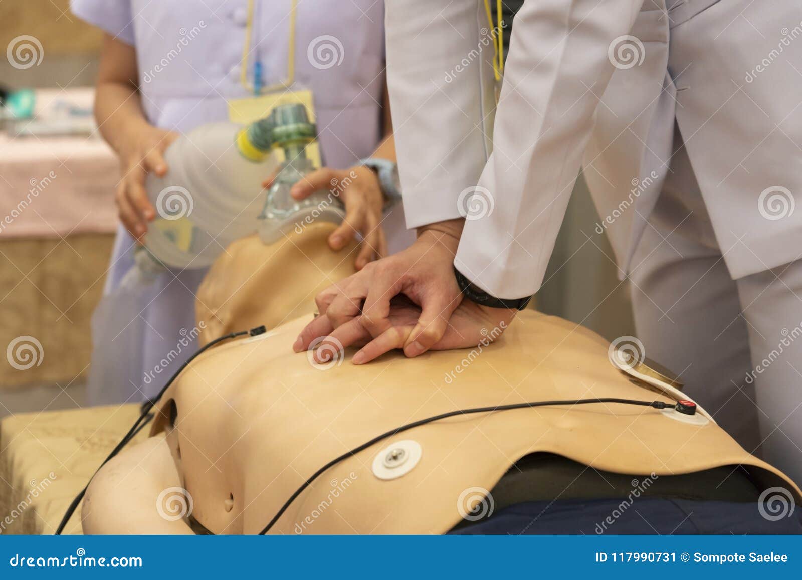 Nurse Perform Surgical Hand Washing, Preparation To The Operating Room ...