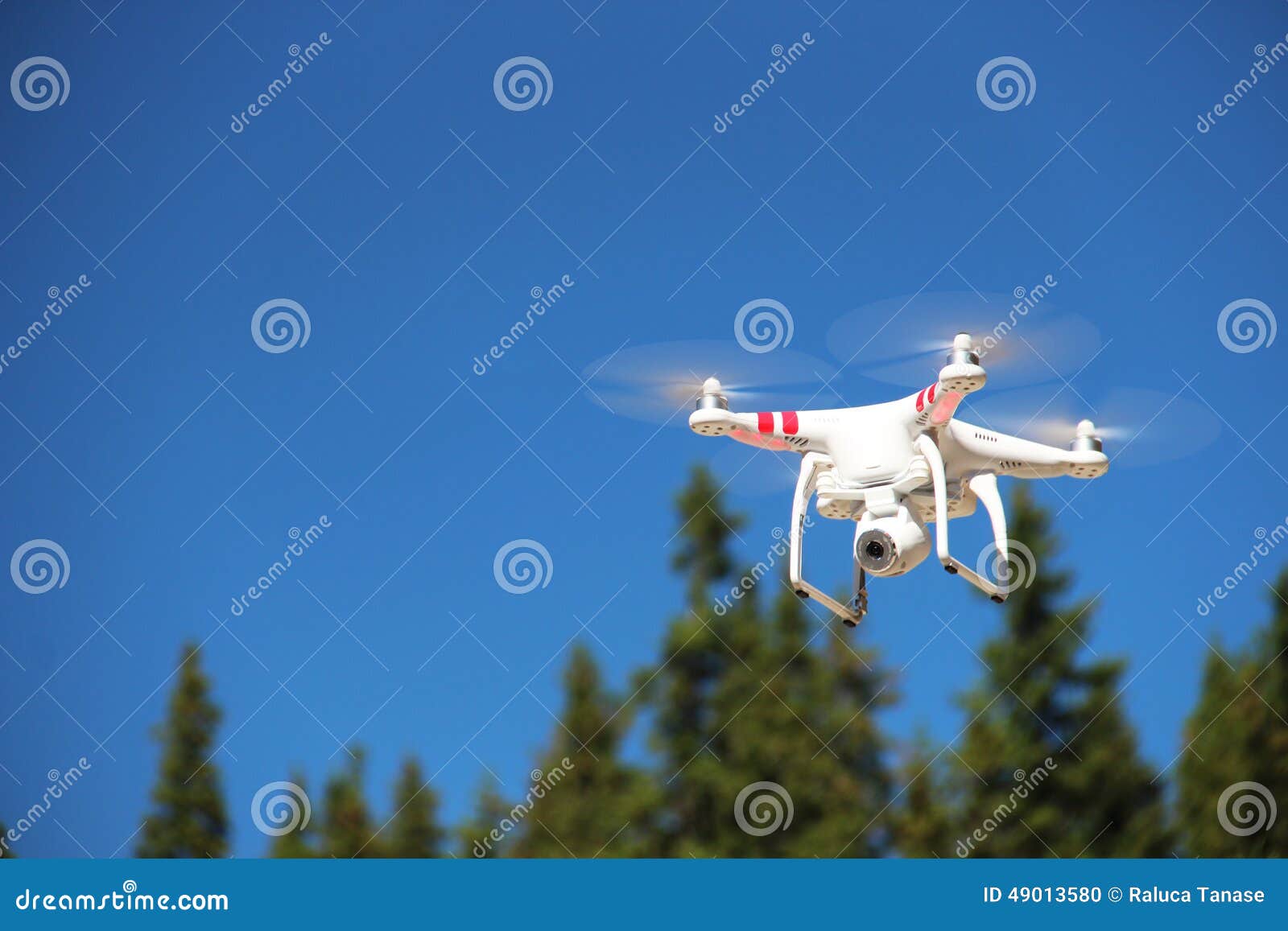 White Drone stock photo. Image of machine, flying, camera - 49013580