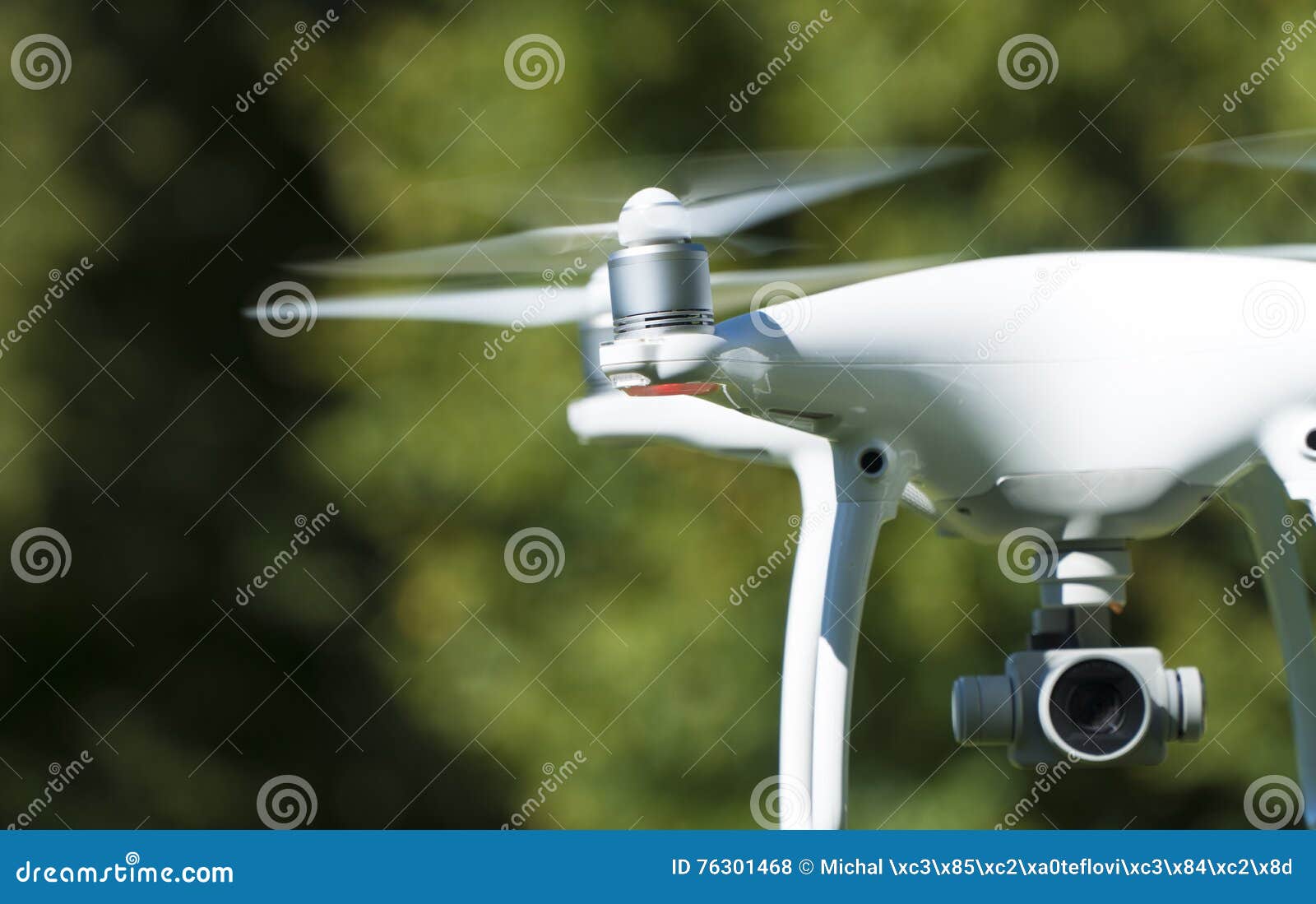 White Drone Against Black Background. Stock Image | CartoonDealer.com ...