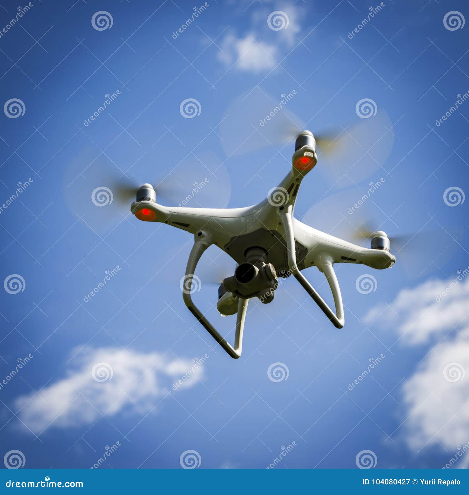 White drone stock image. Image of digital, remote, blue - 104080427