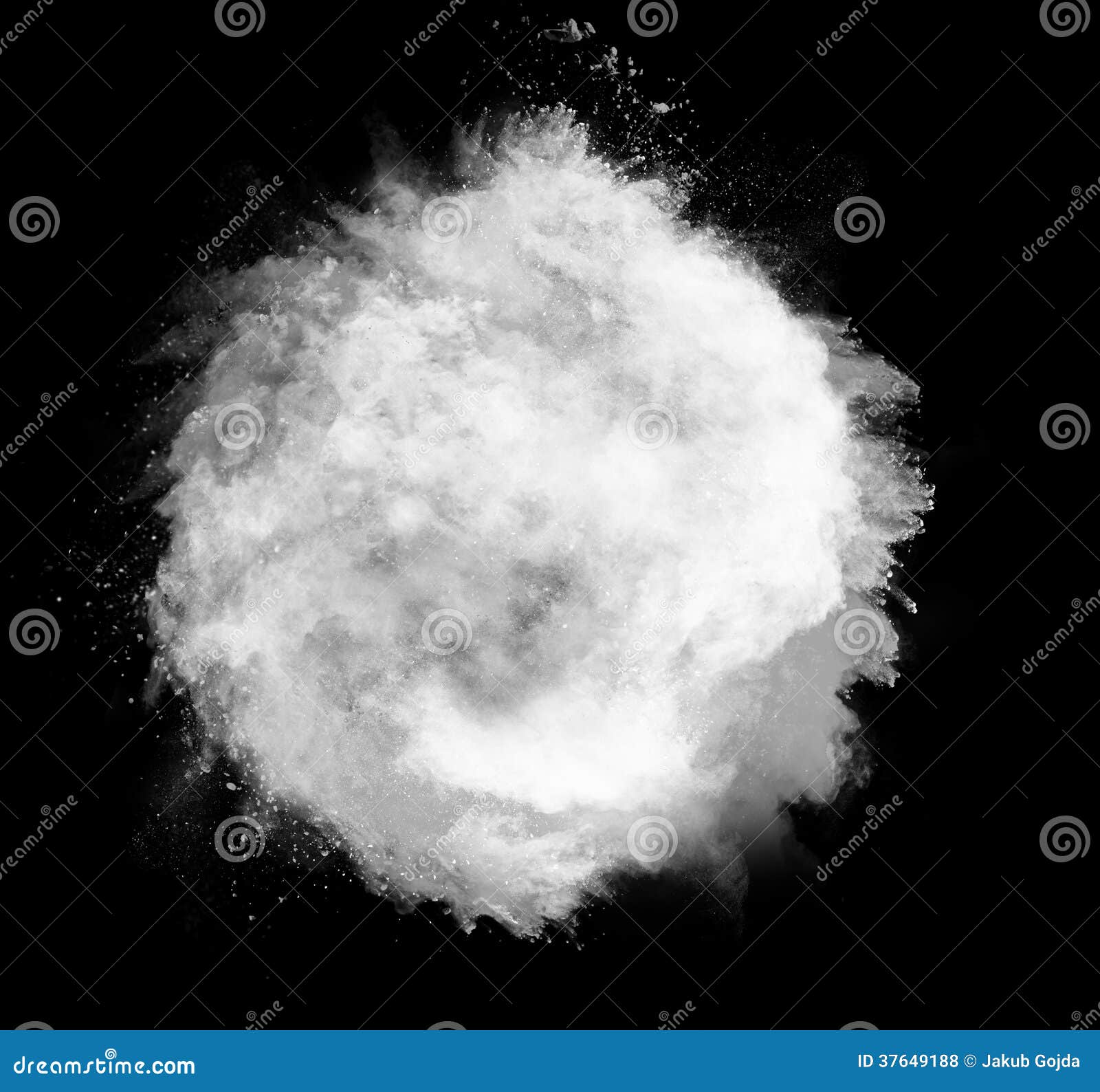 White dust sphere stock photo. Image of sphere, ball - 37649188