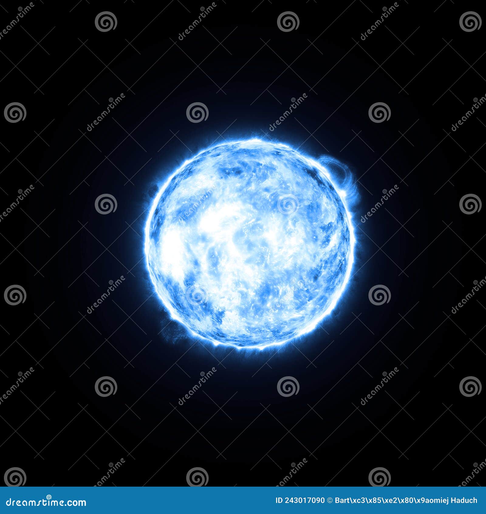 White Dwarf Core, Extinct Star Core Royalty-Free Cartoon ...