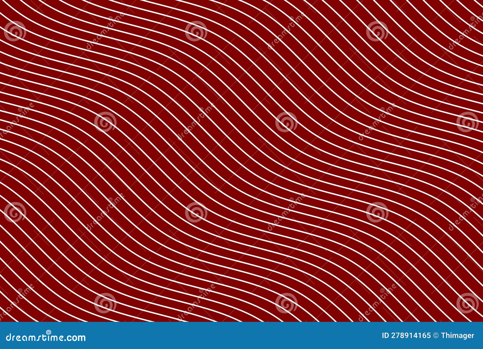 White Dynamic Motion Wave Lines Art Fabric Pattern on Maroon Background ...