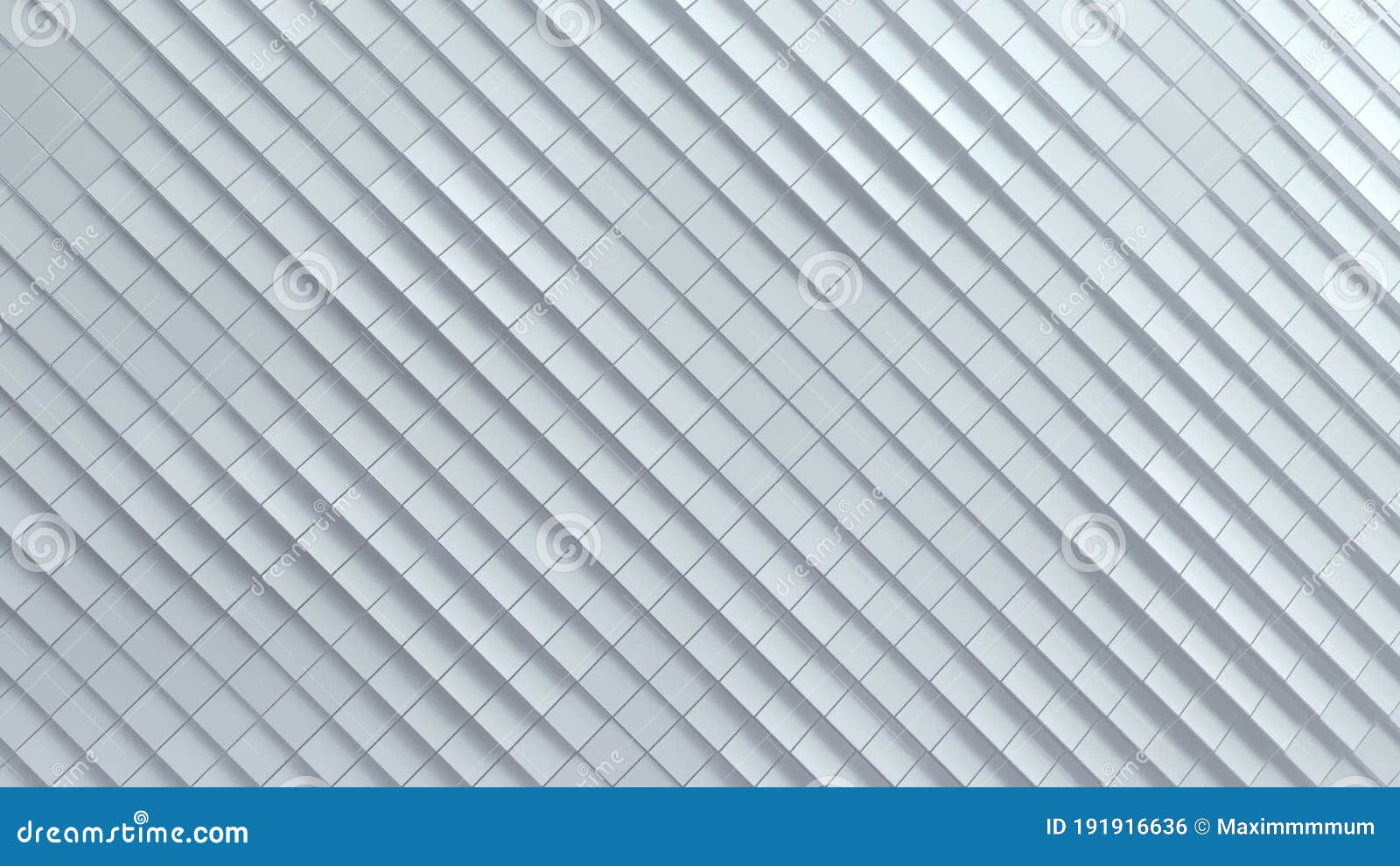 White Dynamic Tiles. Motion Design Pattern Stock Footage - Video of ...