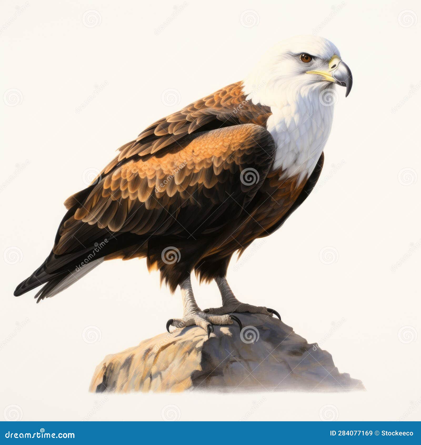 Hyper-realistic Eagle Illustration with Exotic Detail Stock ...